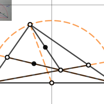 Angle AEC = X = 135°| Desmos