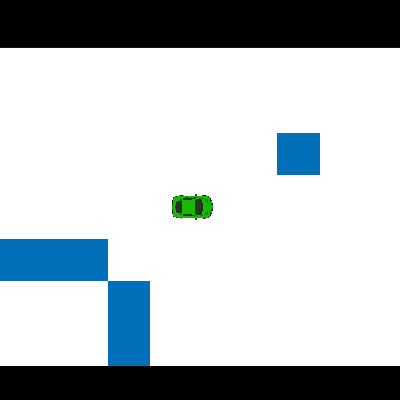 Driving sim: adding obstacles| Desmos