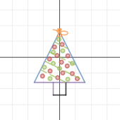 Algebra Project: Christmas tree | Desmos
