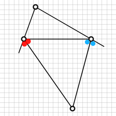 Angle BDC = 50° | Desmos