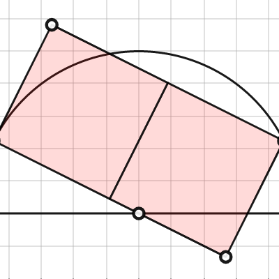 Pink Area = 32 Square Units | Desmos