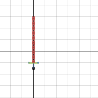 flaming sword | Desmos