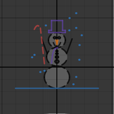 Winter Pre-Calc Project Drawing | Desmos
