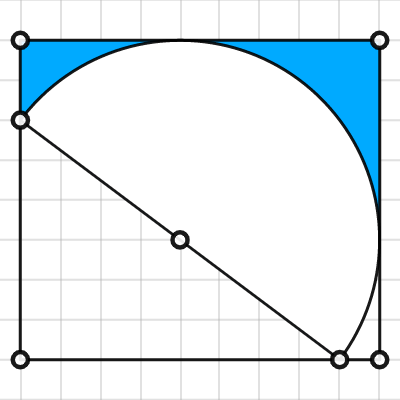 Blue Area = 7.77385569004 | Desmos