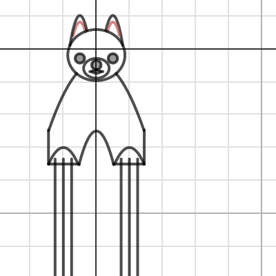 Cute Dog | Desmos