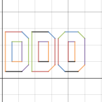 my initials | Desmos