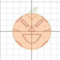 Pumpkin graph | Desmos