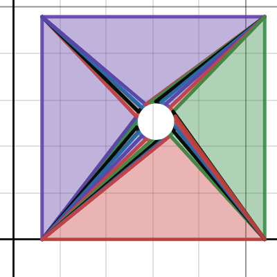 Merge inputs with circular hole | Desmos
