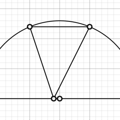 Segment X = CD = 10 | Desmos