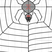 Calvin Kaleel: Black Widow Spider | Desmos