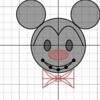 Mickey Mouse: Algebra Artist Project | Desmos