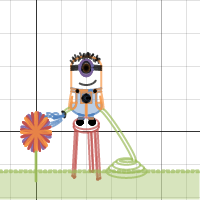 Gardening Minion | Desmos