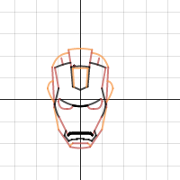 iron man | Desmos