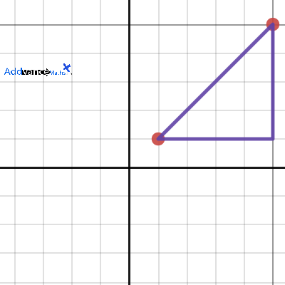 Distance Between 2 Points | Desmos