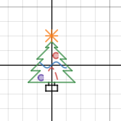 christmas tree | Desmos
