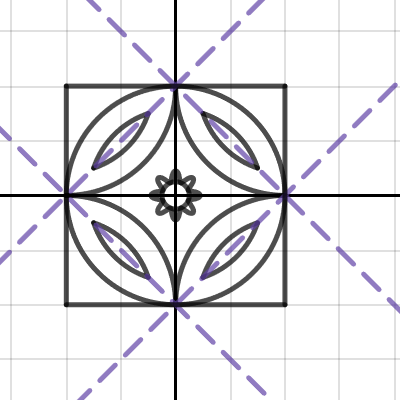 Tile 1 Using Circles - Version 1 | Desmos