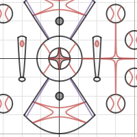 desomos conic sections project | Desmos