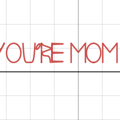 You're Mom - Desmost | Desmos