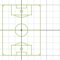 Soccer field | Desmos
