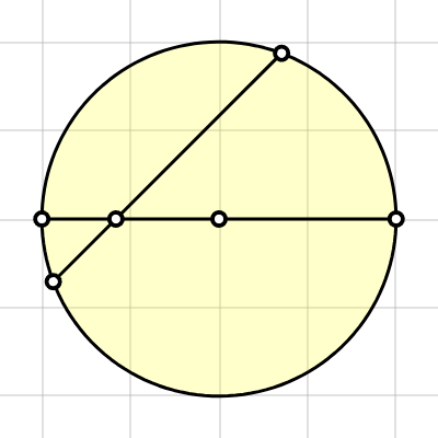 Yellow Circle Area = 12.5663706144 | Desmos
