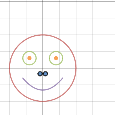 Smiley Face | Desmos