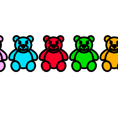 gummy bears graph | Desmos