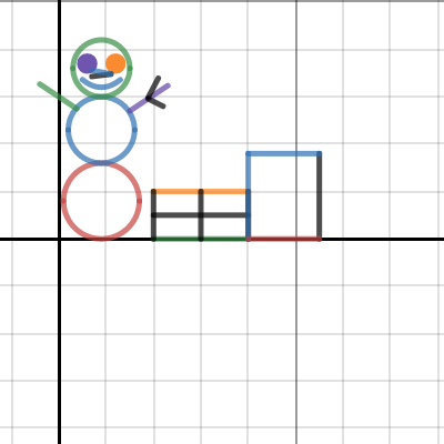Math project Snowman | Desmos