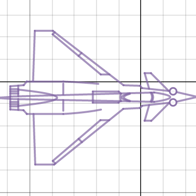 Eurotyphoon Fighter Jet | Desmos