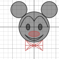 Mickey Mouse: Algebra Artist Project | Desmos