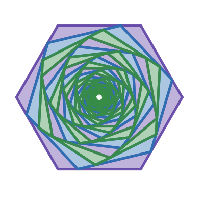 Polygons Rotating Inscribed in Polygons | Desmos