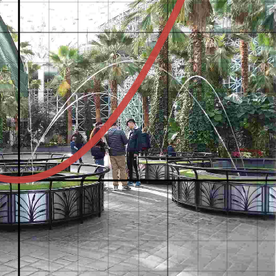 match the parabola of the fountain | Desmos