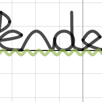 Pender- Cursive | Desmos