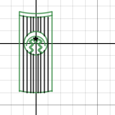 Starbucks to-go cup | Desmos