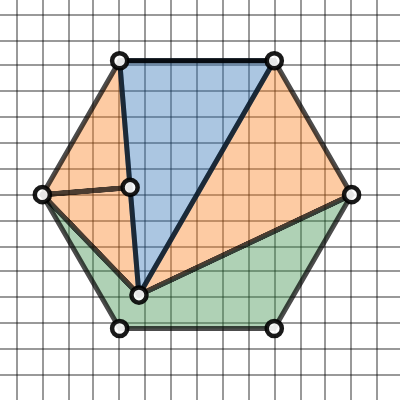 Area Orange / Area Blue = ? | Desmos