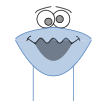 Cookie monster | Desmos