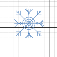 Snowflake Thing | Desmos