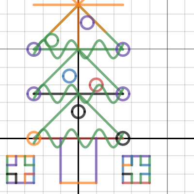 Christmas tree | Desmos