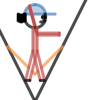 Third Base Coach Waving Runner Home | Desmos