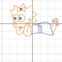 maggie simpson | Desmos