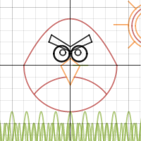 Angry Bird! | Desmos