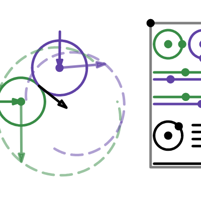 2D Collision | Desmos
