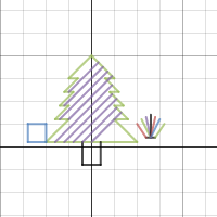 christmas tree | Desmos