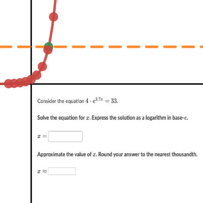10.7 Solve exponential equations using logarithms: base-10 and base-e ...