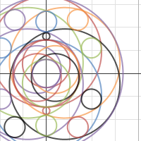 Circular Fractal of Life | Desmos