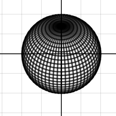 One Line Sphere | Desmos