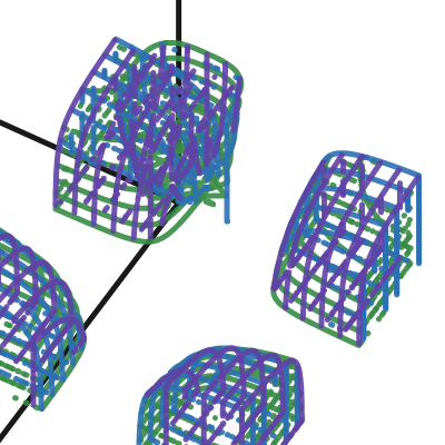 3D Roots of 4D Functions | Desmos