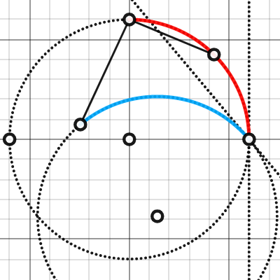 Angle X = 40° | Desmos