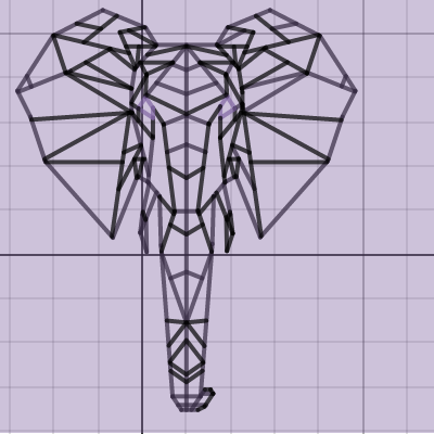 Geometric Elephant | Desmos