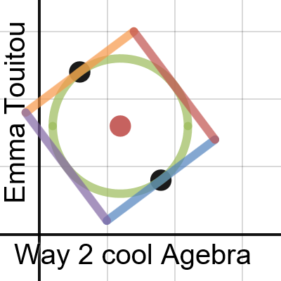 Circle Problem #7 ( Student Version ) | Desmos