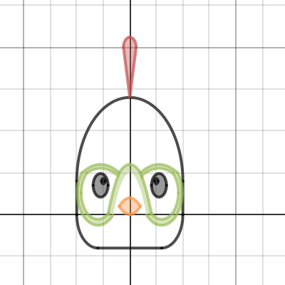 Chicken Little Rough | Desmos